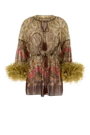 Valentino Garavani Printed Silk Blouse - Multicolor