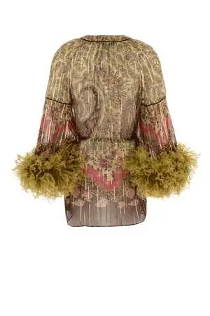 Valentino Garavani Printed Silk Blouse