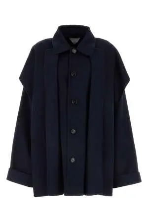 Bottega Veneta Bottega Veneta Wool Blend Coat Blue