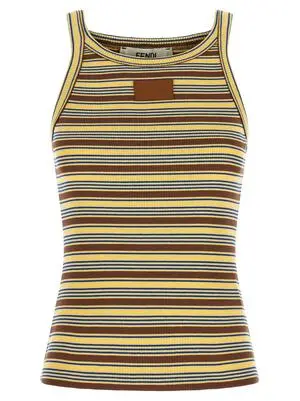 Fendi Striped Top - Multicolor