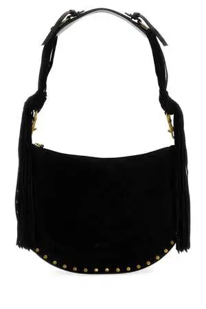 Isabel Marant Étoile Suede Oskan Shoulder Bag - Black