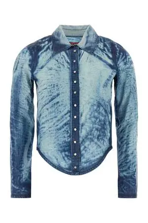 DIESEL® Light Lyocell De-lyria Shirt - Blue