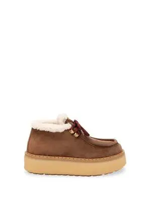 Prada Suede Lace-up Shoes - Multicolor