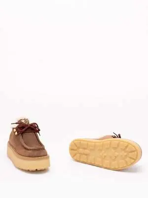 Prada Suede Lace-up Shoes