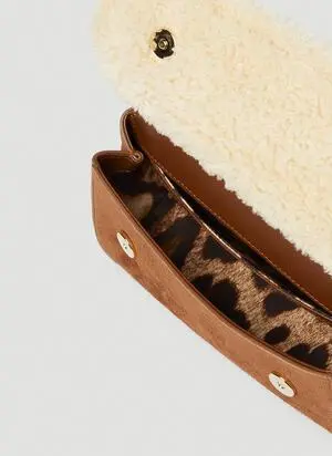 Dolce & Gabbana Sicily Suede Small Handbag