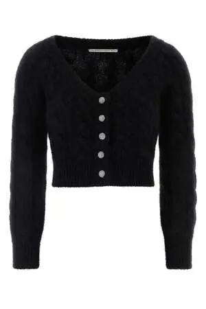ALESSANDRA RICH ALESSANDRA RICH Stretch Mohair Blend Cardigan