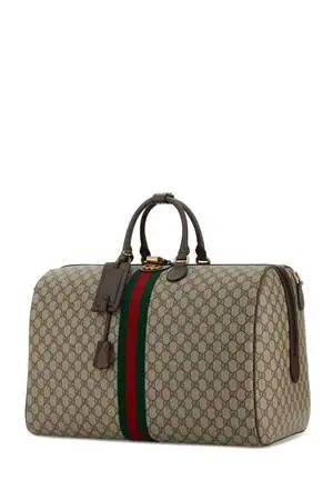 Gucci Gg Canvas Large Savoy Travel Bag - Multicolor