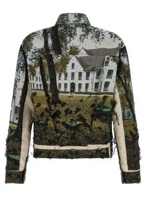 Junya Watanabe Jacquard Square Jacket