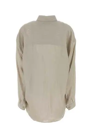 Balenciaga Cupro Oversize Shirt