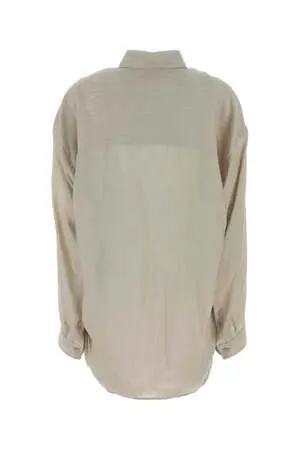Balenciaga Cupro Oversize Shirt