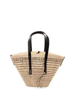 Loewe Paula`s Ibiza `braid` Medium Basket Bag - Multicolor