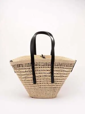 Loewe Paula`s Ibiza `braid` Medium Basket Bag