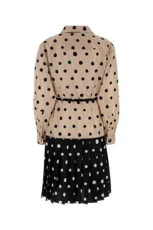 Fendi Printed Silk Dress