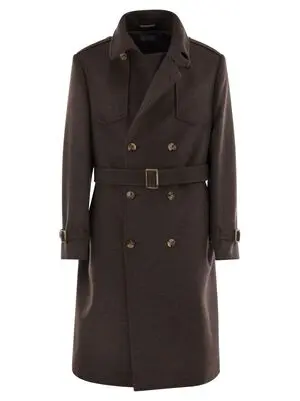 Brunello Cucinelli Wool Trench