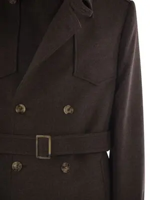 Brunello Cucinelli Wool Trench