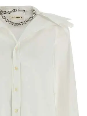 Y/project Cotton Chemisier Dress