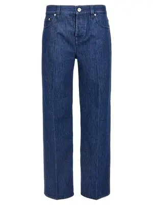 Gucci Gucci Women Cotton Jeans Blue