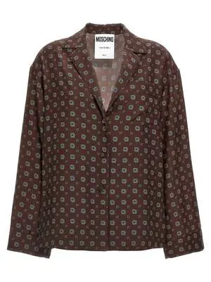 Moschino Patterned Shirt - Brown