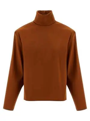 Saint Laurent Stretch Super Organza Sweater