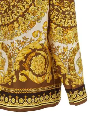 Versace Barocco Silk Twill Shirt