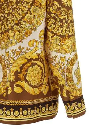 Versace Barocco Silk Twill Shirt