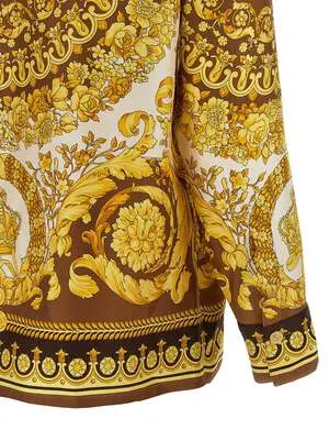 Versace Barocco Silk Twill Shirt