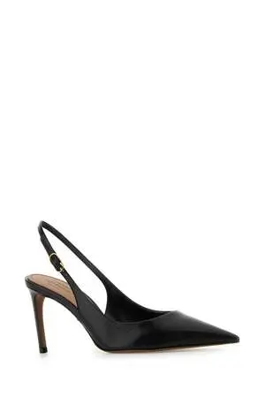 Dolce & Gabbana Leather Devotion 75 Pumps - Black