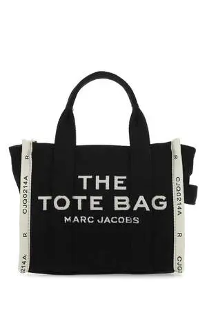 Marc Jacobs Canvas The Tote Shopping Bag - Black