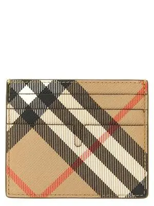 Burberry Sandon' Card Holder - Cream