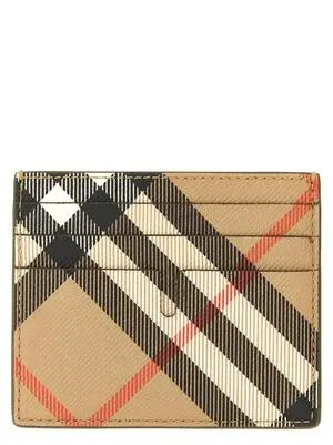 Burberry Sandon' Card Holder - Cream