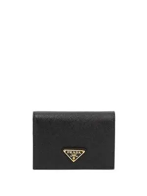 Prada Small Saffiano Leather Wallet - Multicolor