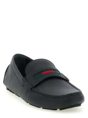 Gucci Driver Loafers - Black