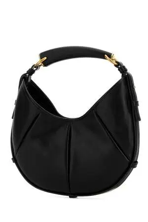 Saint Laurent Leather Small Mombasa Shoulder Bag - Black
