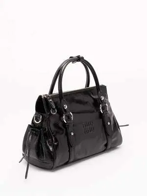 Miu Miu Shiny Leather Handbag - Multicolor