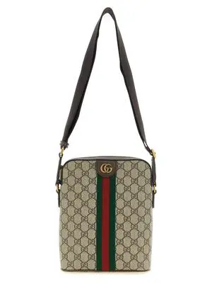 Gucci Ophidia' Small Crossbody Bag - Cream