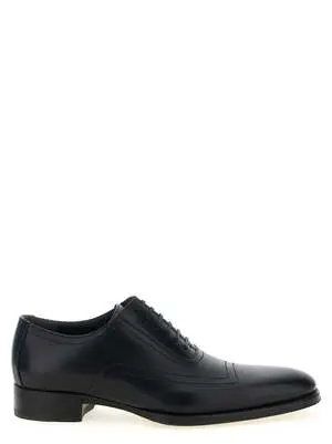 Gucci Lace-up Leather - Black