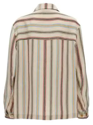 Etro Striped Overshirt - Multicolor