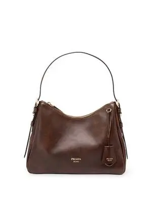 Prada Prada Women Leather Shoulder Bag Multicolor