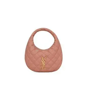 Saint Laurent Icarino Quilted Handbag - Pink