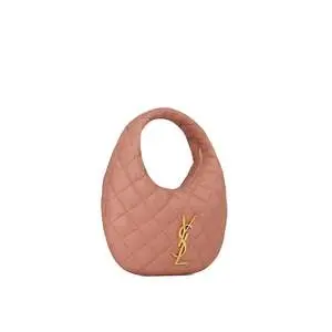 Saint Laurent Icarino Quilted Handbag - Pink