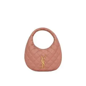Saint Laurent Icarino Quilted Handbag - Pink