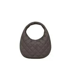 Saint Laurent Icarino Quilted Handbag - Gray