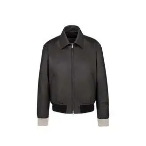 Dior Leather Jacket - Black