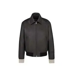 Dior Leather Jacket - Black
