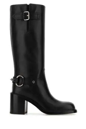 Gucci Leather Boots - Black