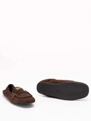 Miu Miu Suede Loafers - Multicolor