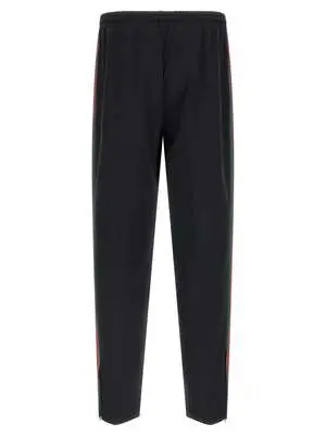 Gucci Nastro Web' Joggers - Blue