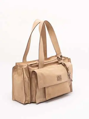 Miu Miu Utilitaire` Shopping Bag