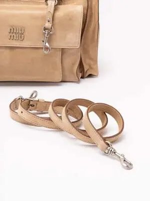Miu Miu Utilitaire` Shopping Bag - Multicolor