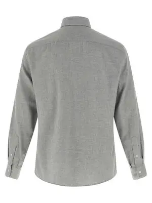 Brunello Cucinelli Cotton Shirt - Gray